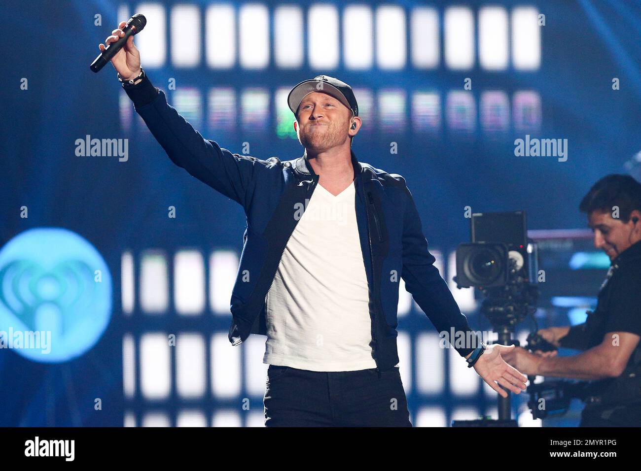 Cole Swindell performs during the 2016 iHeartRadio Country Festival ...