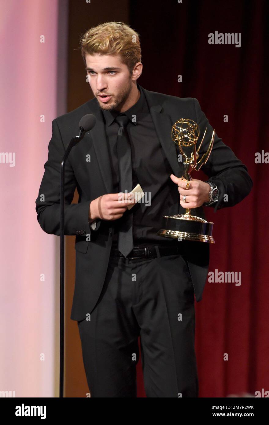 Bryan Craig accepts the award for outstanding younger actor for ...