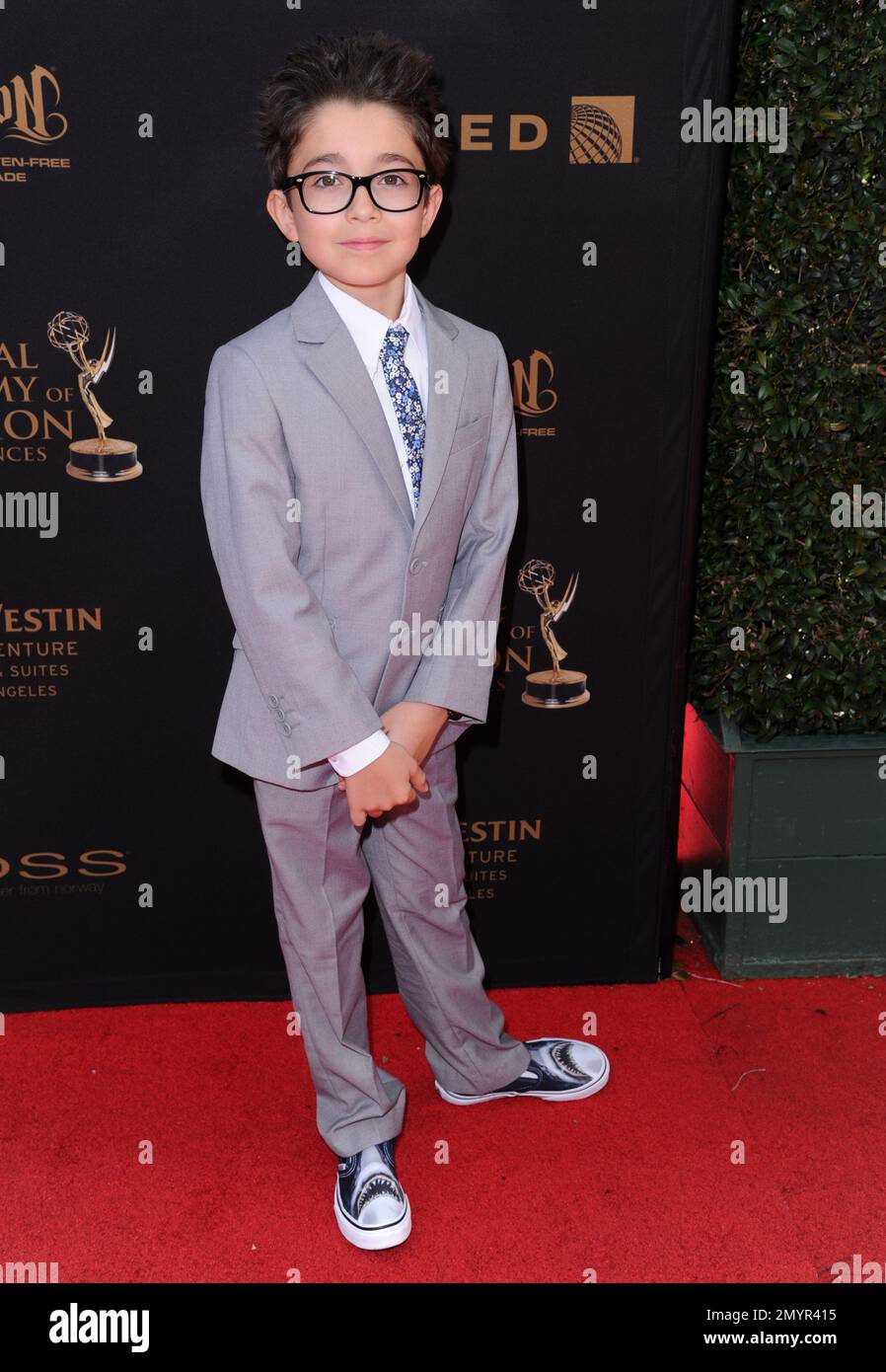 Nicolas Bechtel arrives at the 43rd annual Daytime Emmy Awards at the ...