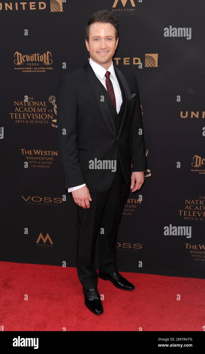 Matt Doran arrives at the 43rd annual Daytime Emmy Awards at the Westin ...