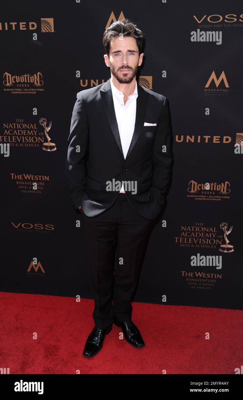 Brandon Beemer arrives at the 43rd annual Daytime Emmy Awards at the ...