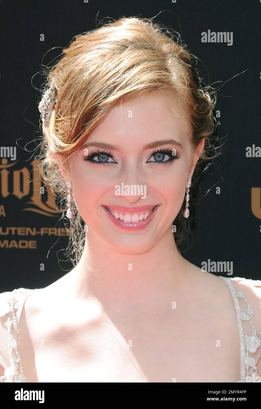 Ashlyn Pearce arrives at the 43rd annual Daytime Emmy Awards at the ...