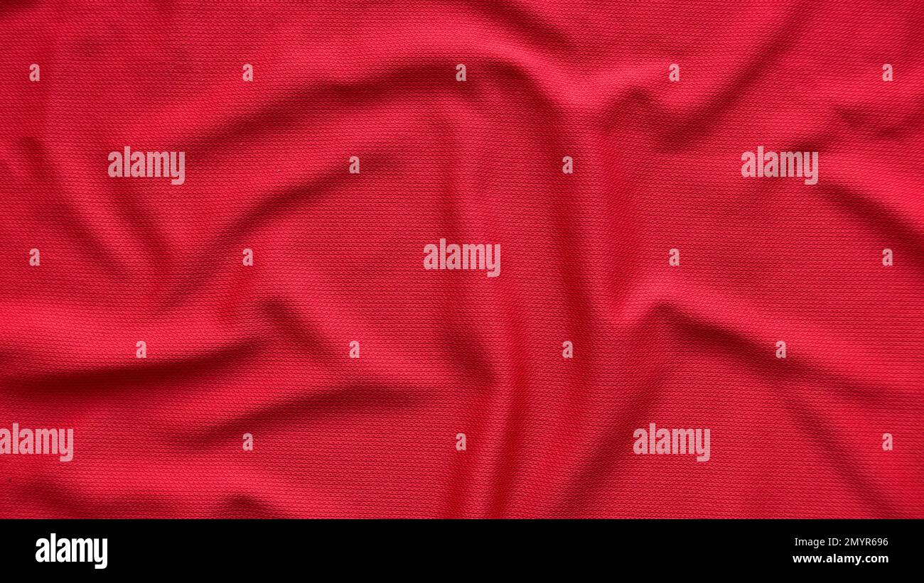 Red fabric cloth with folds background and texture Stock Photo - Alamy