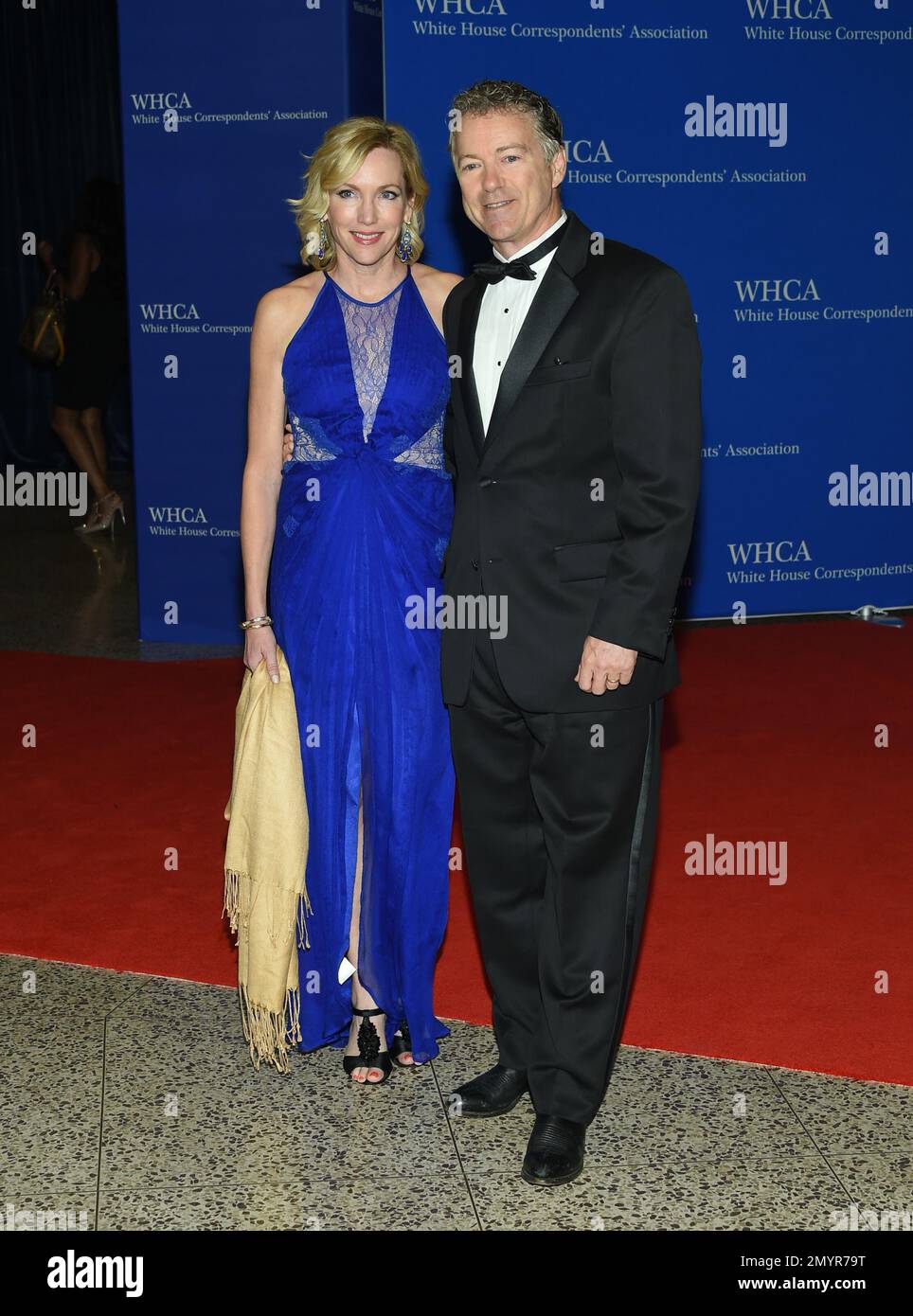 Senator Rand Paul and wife Kelley Paul attend the White House ...
