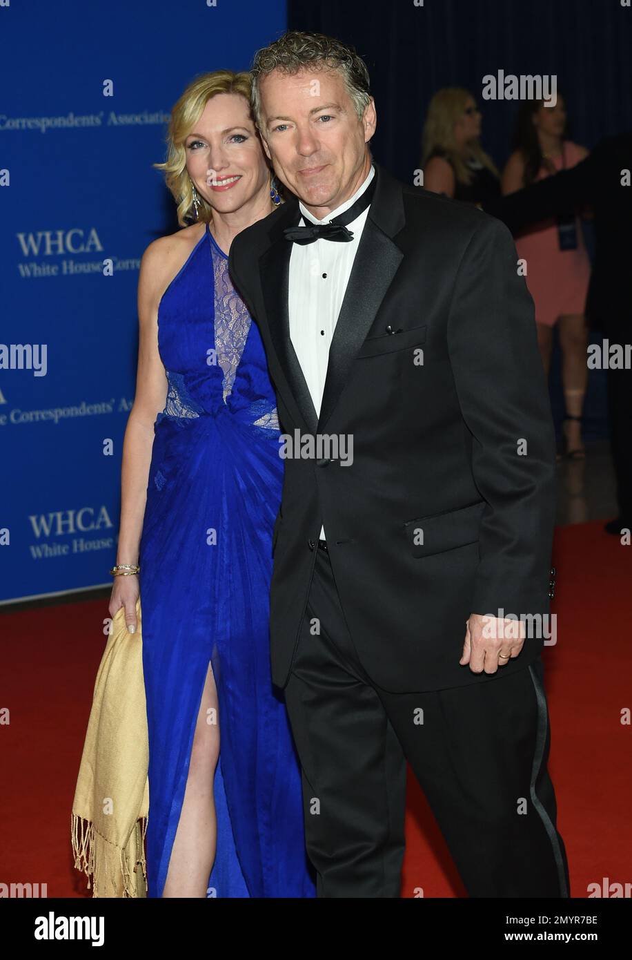Senator Rand Paul and wife Kelley Paul attend the White House ...