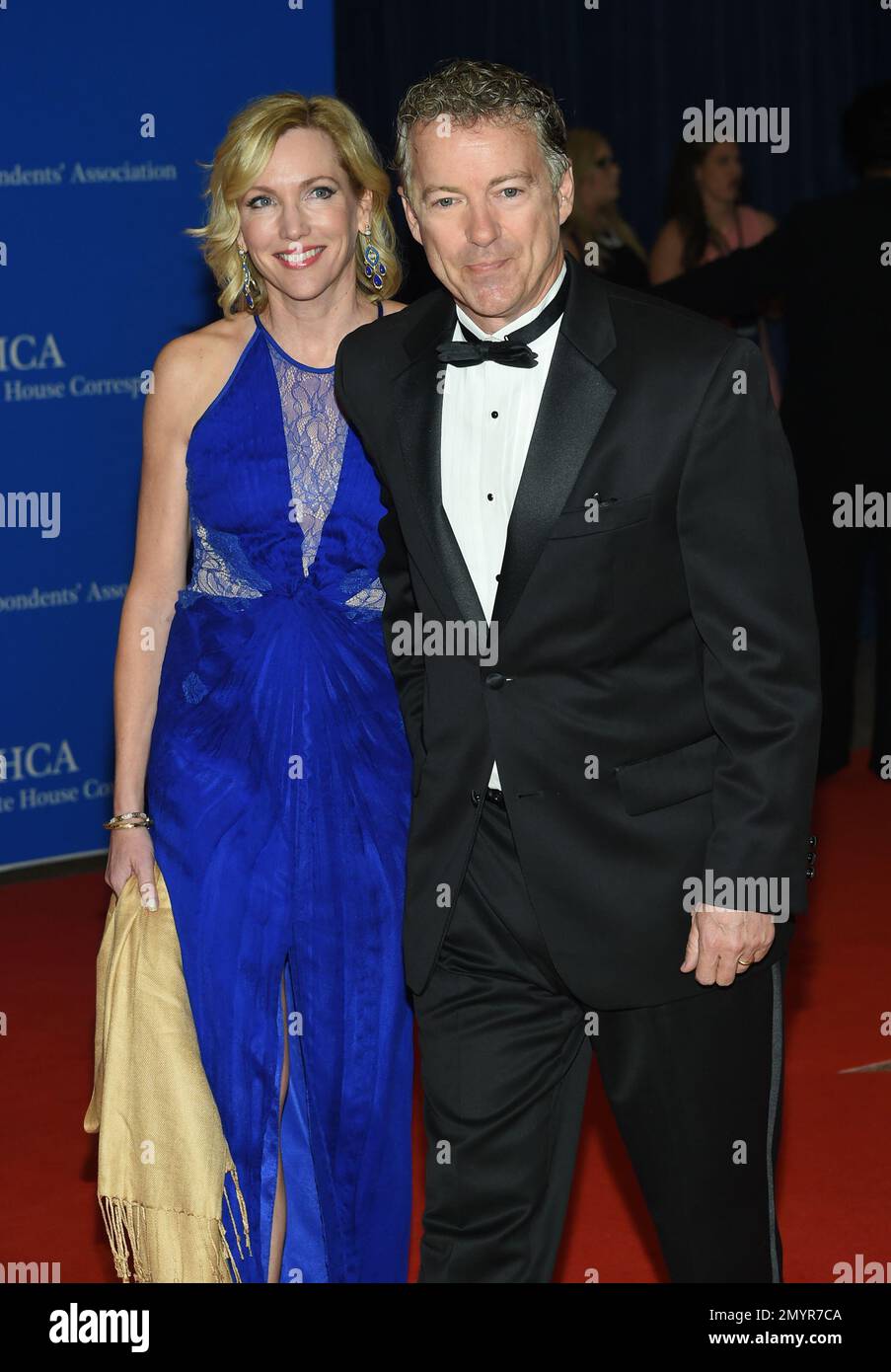 Senator Rand Paul and wife Kelley Paul attend the White House ...