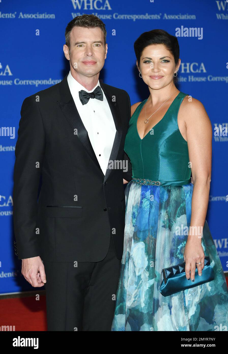 Scott Foley and wife Marika Dominczyk attend the White House ...
