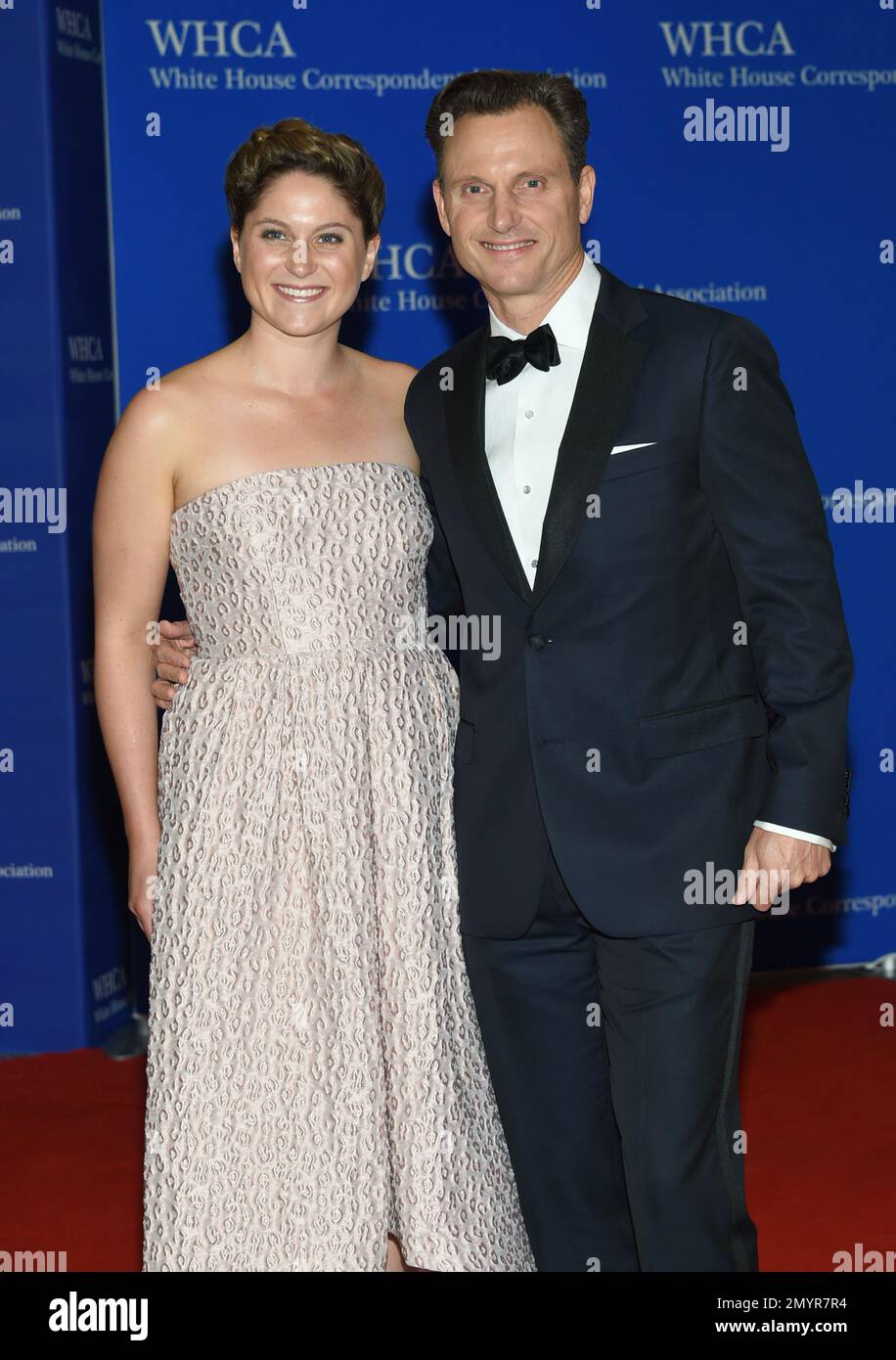 Tony Goldwyn and daughter Tess Goldwyn attend the White House ...