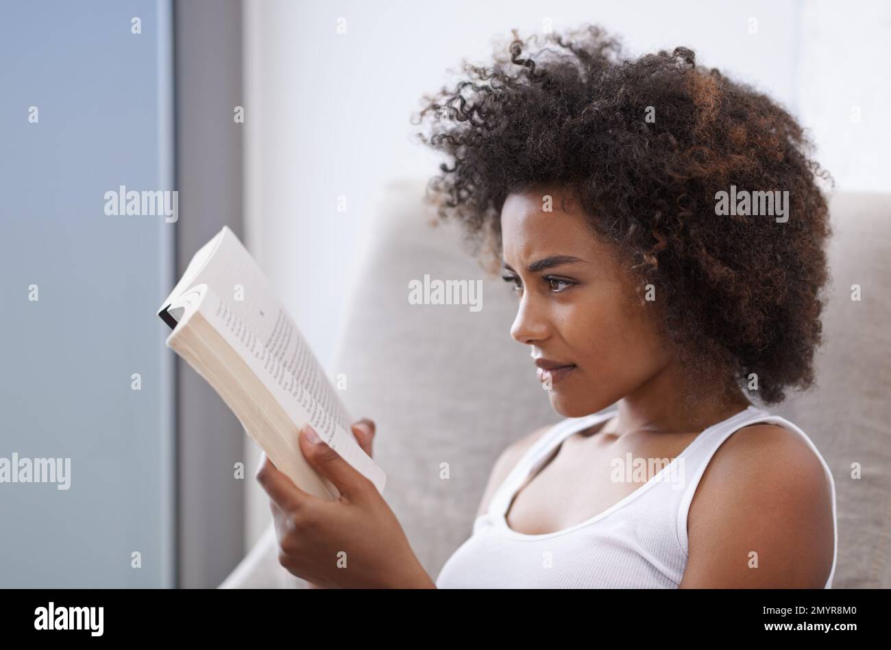 This part of the book requires some concentration. a beautiful woman ...