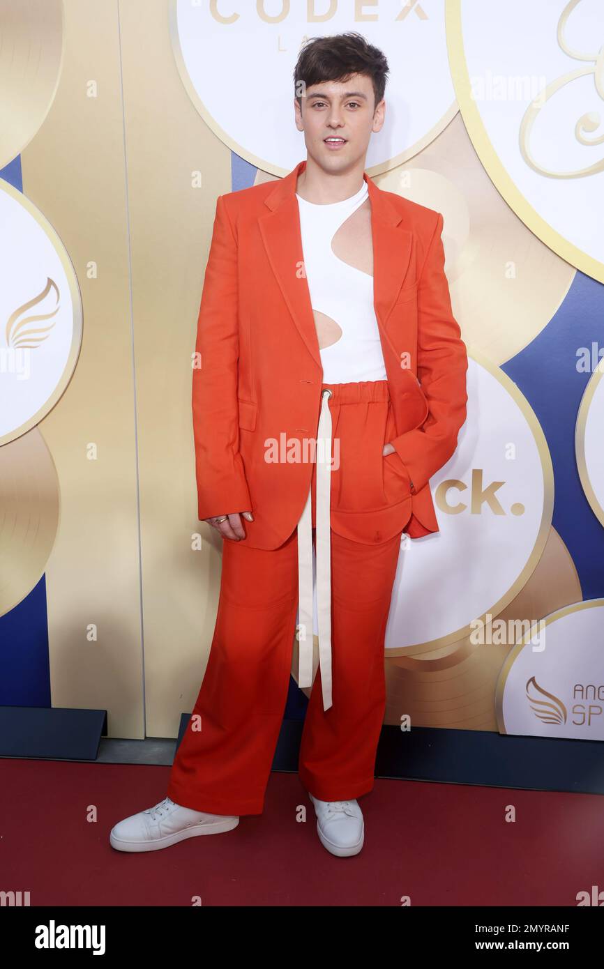 Beverly Hills, Ca. 4th Feb, 2023. Tom Daley at the 10th Annual Gold ...