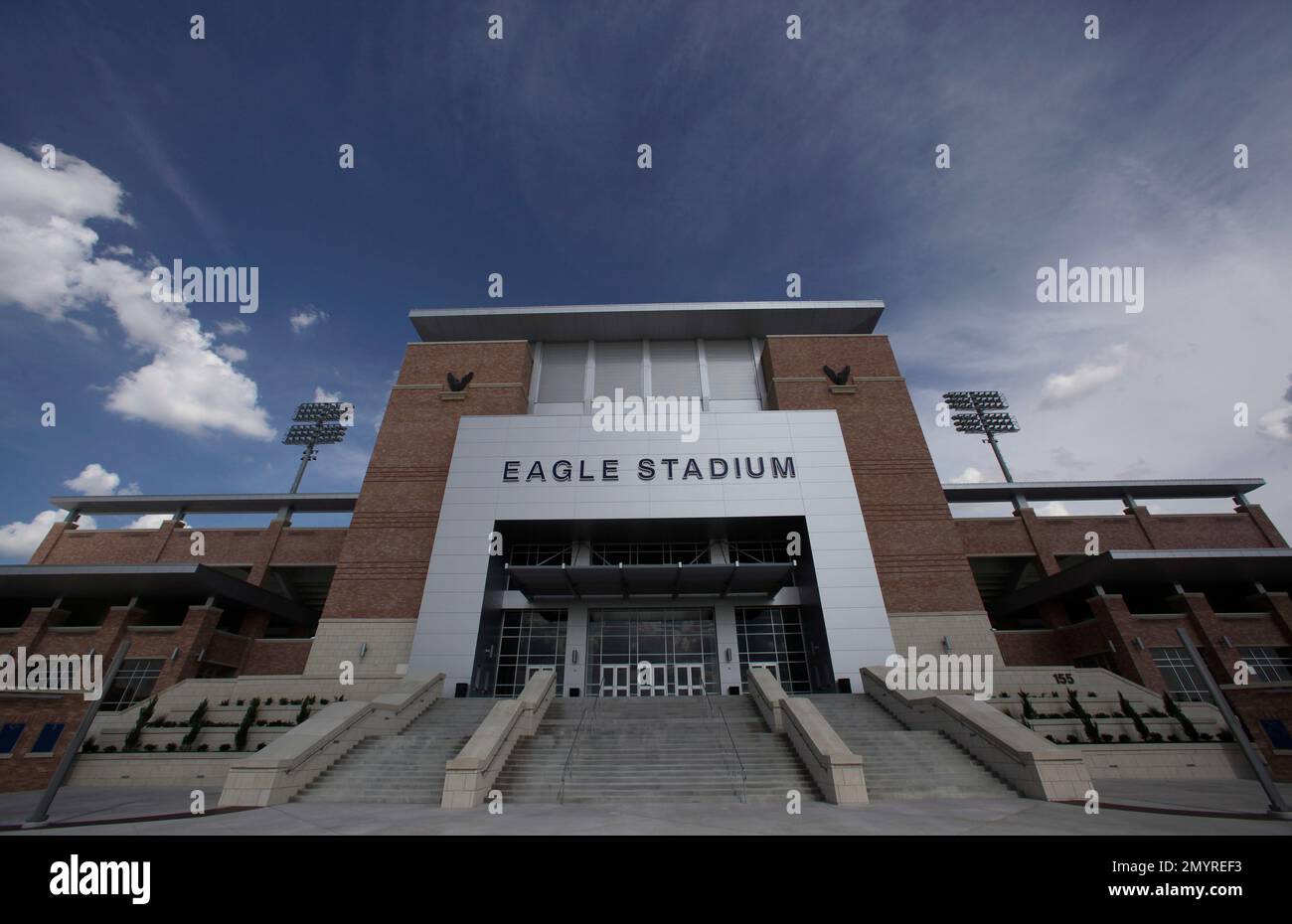 FILE - This Aug. 28, 2012 file photo shows the front entrance of Eagle ...