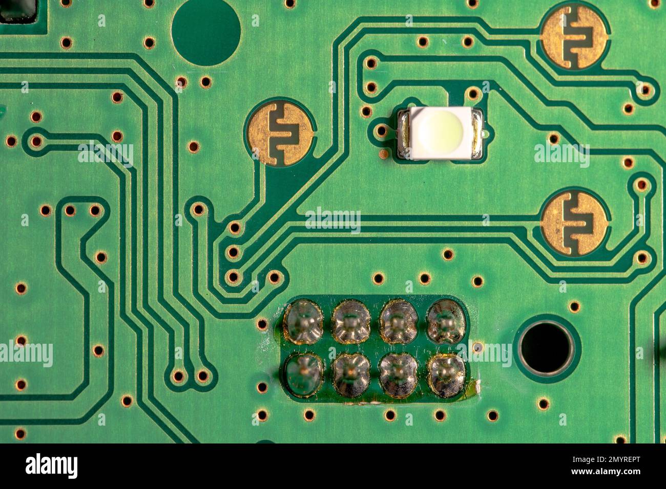 Circuit board for a vehicle controller Stock Photo - Alamy