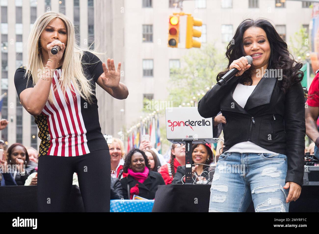 Salt-n-Pepa members Cheryl "Salt" James, right, and Sandra "Pepa ...