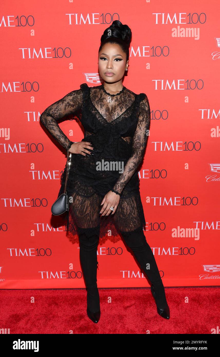 Nicki Minaj attends the TIME 100 Gala, celebrating the 100 most ...