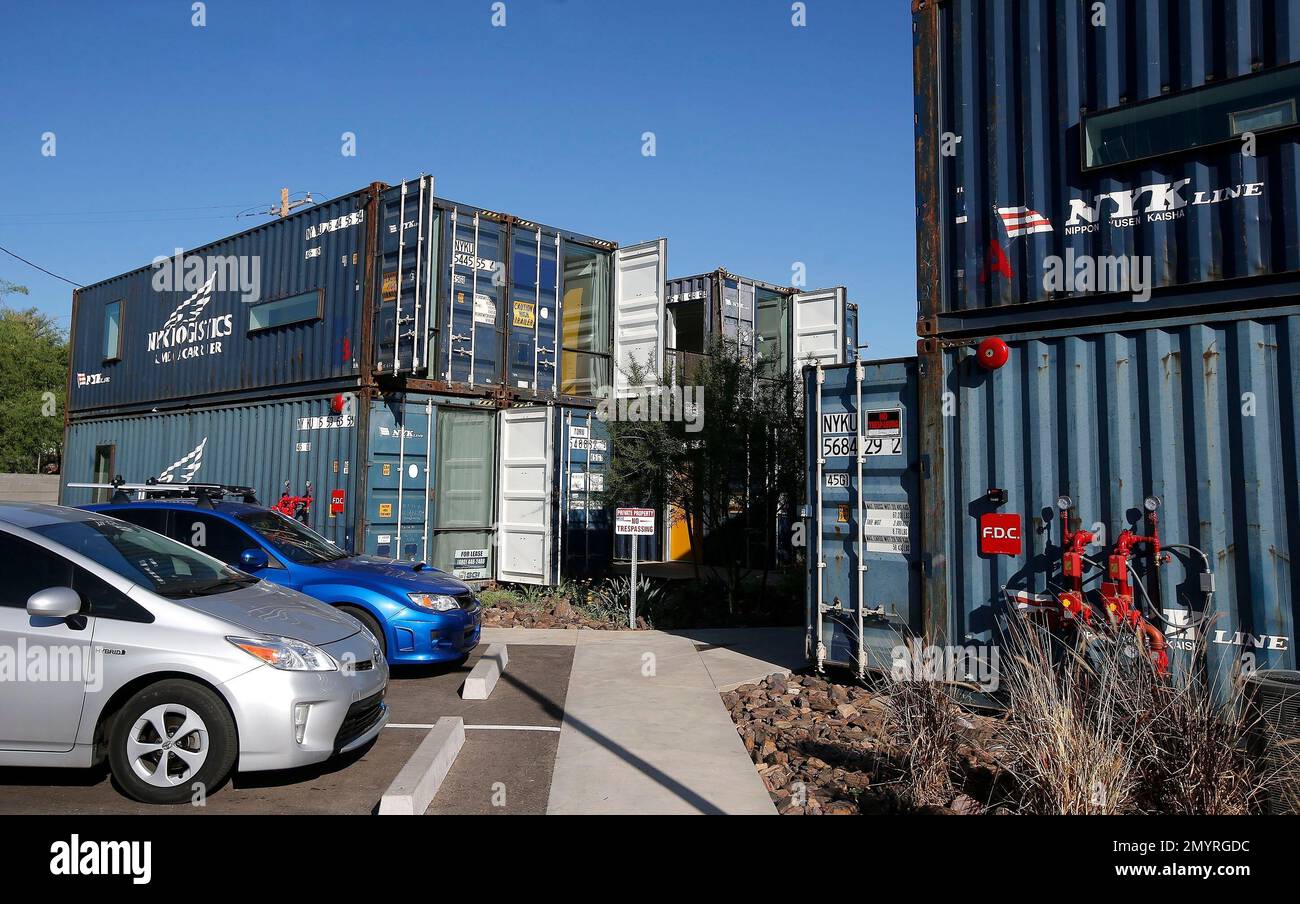 This Wednesday, March 16, 2016, photo shows a view of a two-story ...