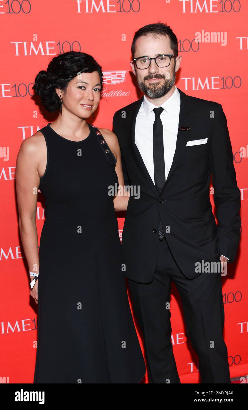 Computer programmer and Internet entrepreneur Evan Williams and wife ...