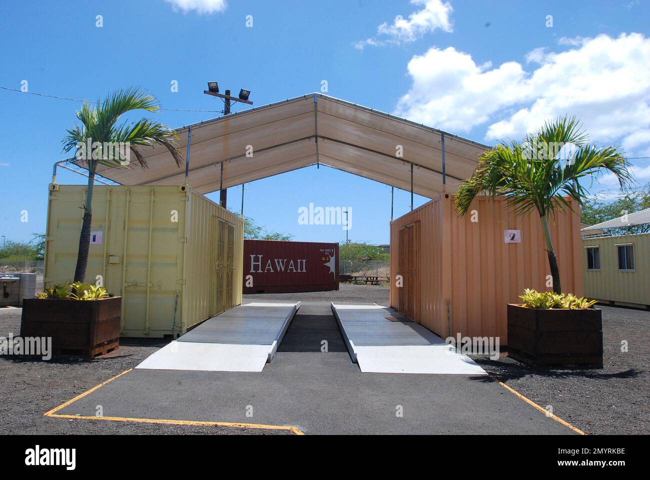 In this Monday, April 25, 2016 photo, shipping container homes are ...