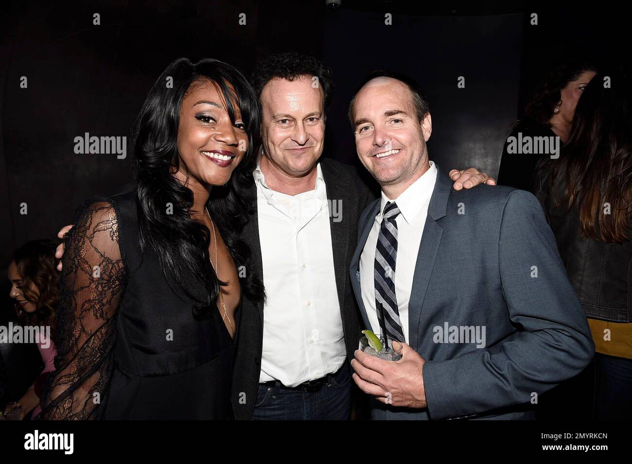 Tiffany Haddish, Mitchell Hurwitz and Will Forte seen at New Line ...