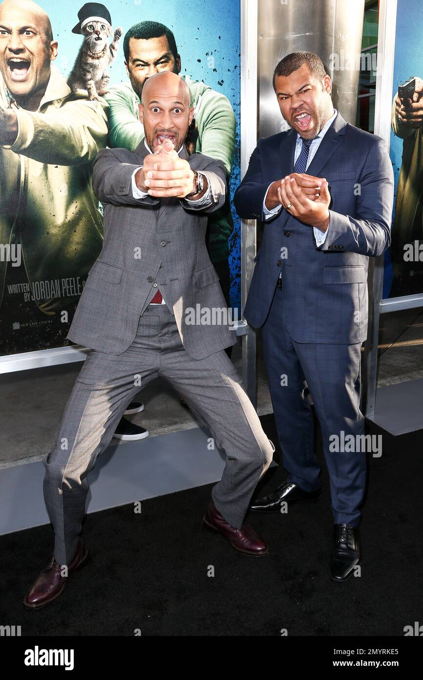 Keegan-Michael Key, left, and Jordan Peele attend the LA Premiere of ...
