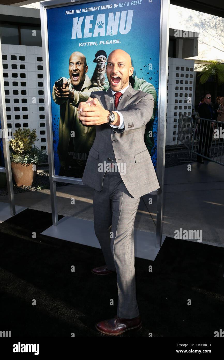 Keegan-Michael Key attends the LA Premiere of "Keanu" held at ArcLight ...