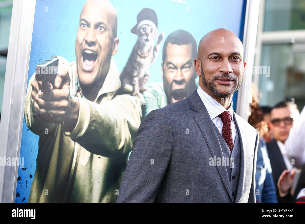 Keegan-Michael Key attends the LA Premiere of "Keanu" held at ArcLight ...