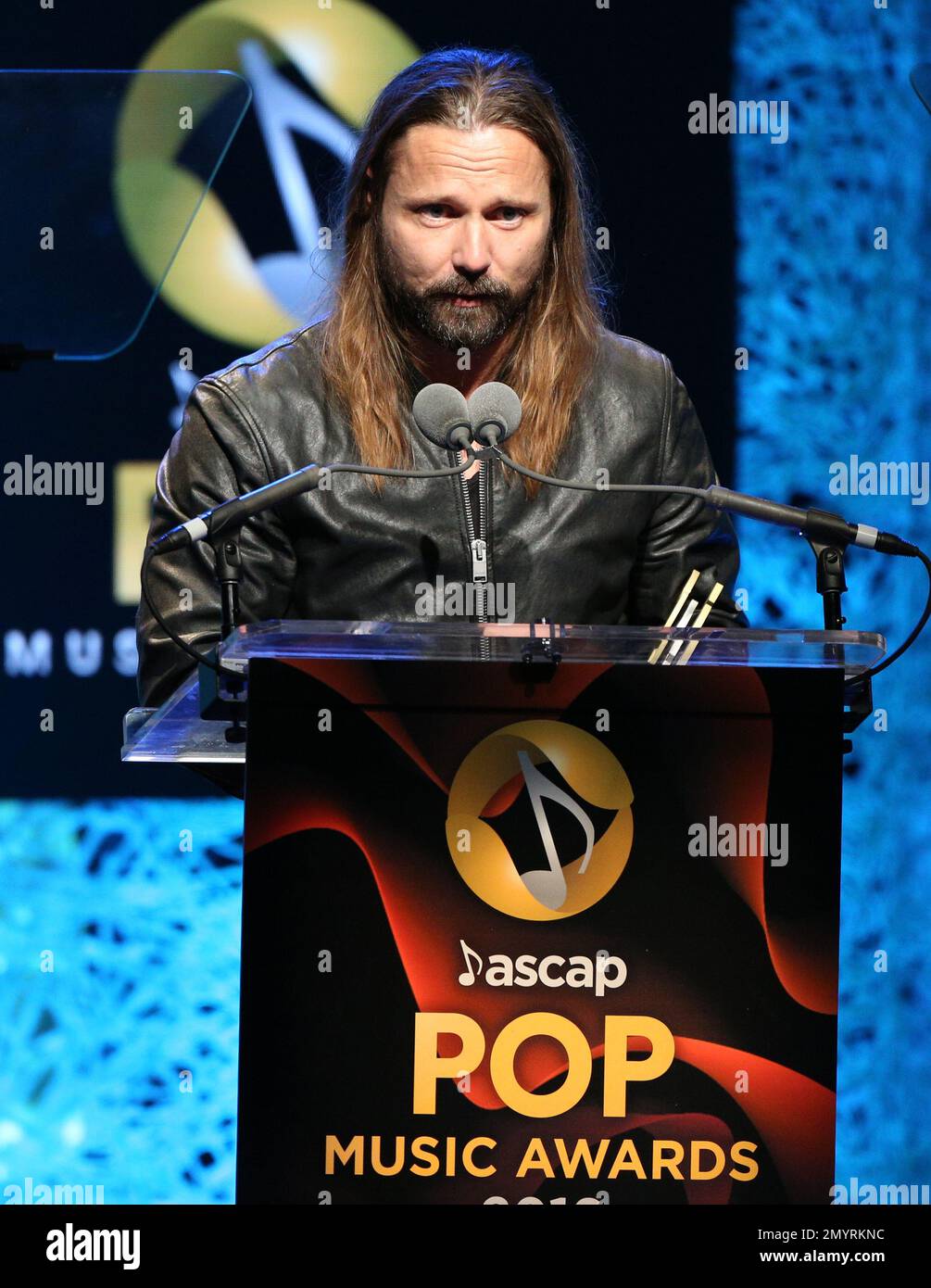 Max Martin accepts the award for songwriter of the year at the 33rd ...