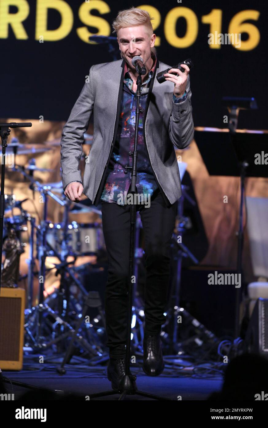 Nicholas Petricca of Walk The Moon performs at the 33rd annual ASCAP ...