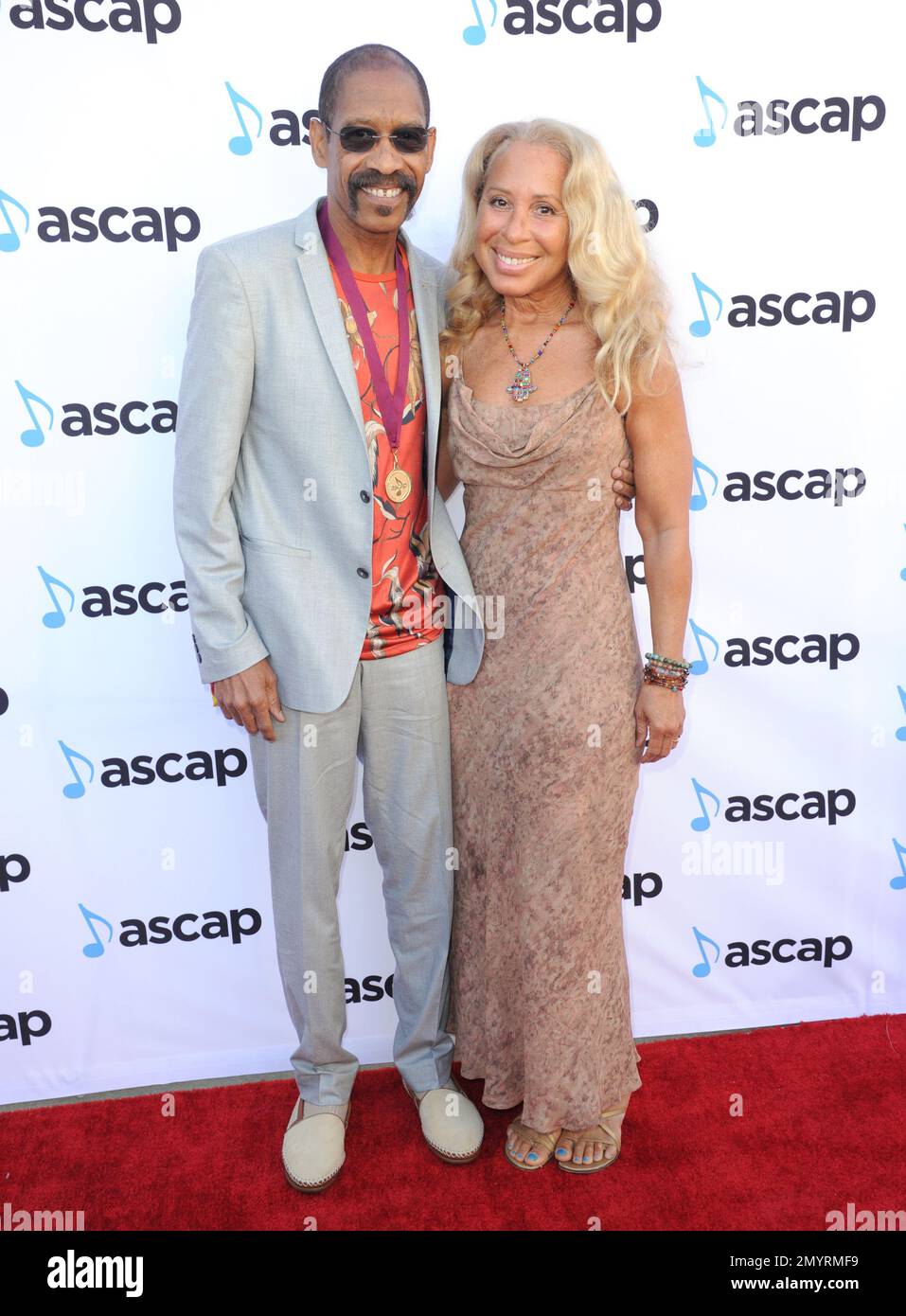 Lonnie Jordan, left, and Teresa Jordan arrive at the 33rd annual ASCAP ...