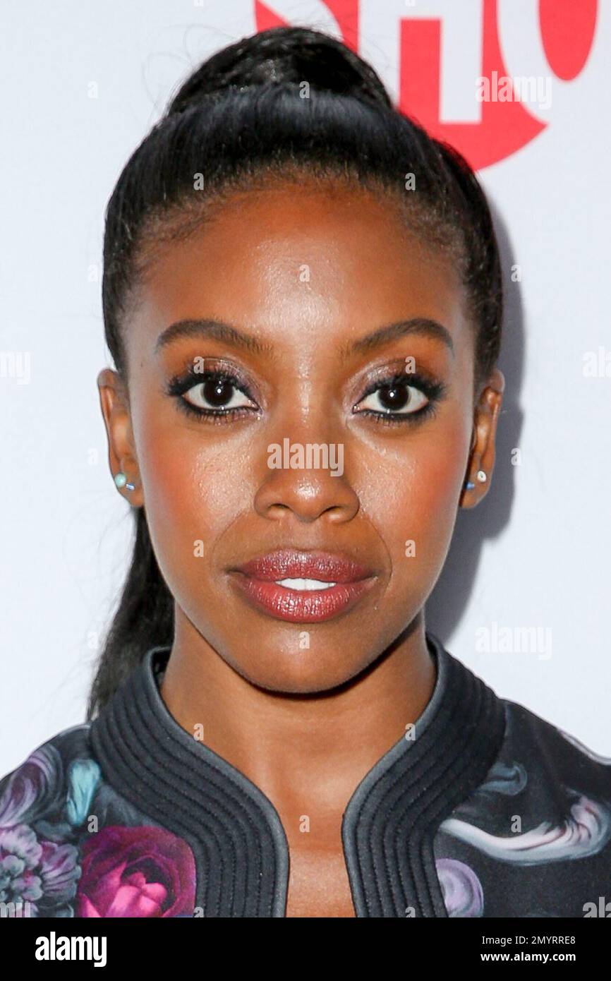 Condola Rashad arrives at the LA Special Screening of "Billions" at the ...