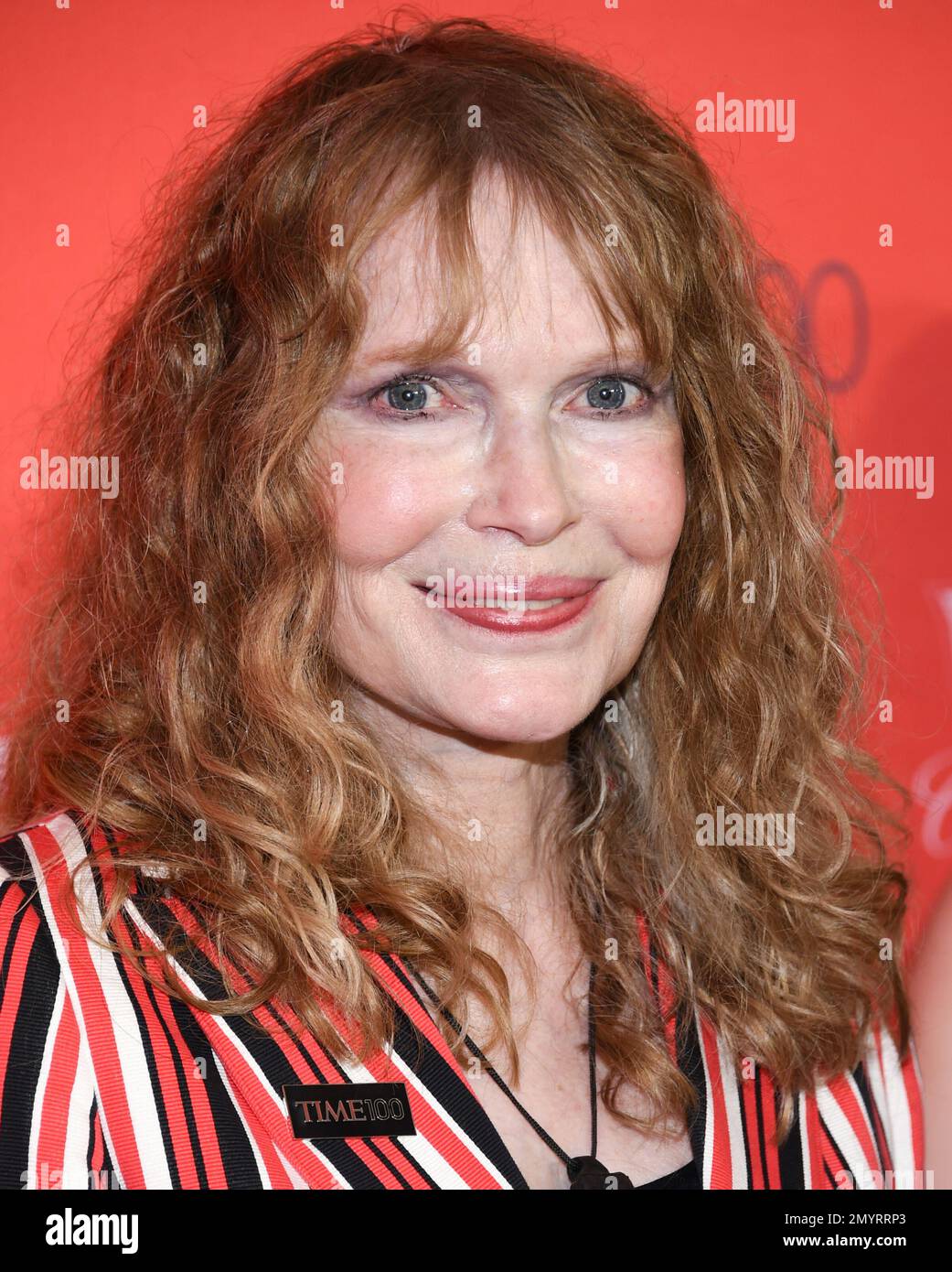 Actress Mia Farrow attends the TIME 100 Gala, celebrating the 100 most ...