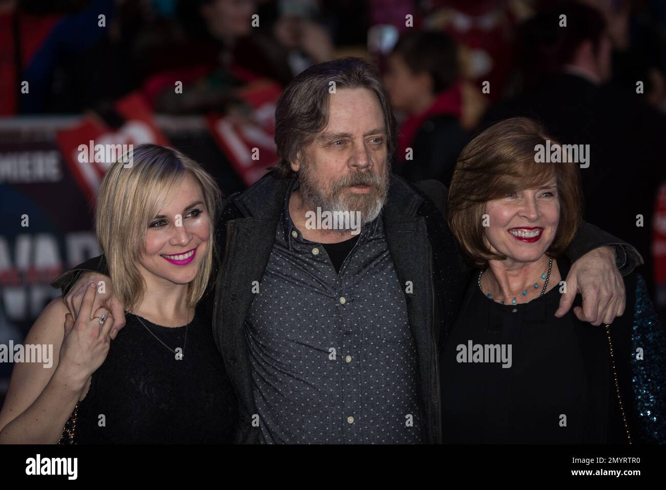 Mark Hamill poses for photographers upon arrival at the premiere of the ...