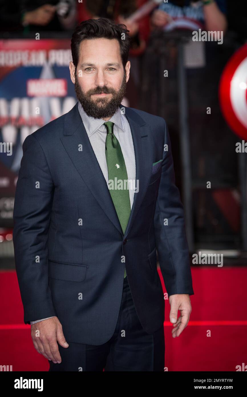 Actor Paul Rudd poses for photographers upon arrival at the premiere of ...