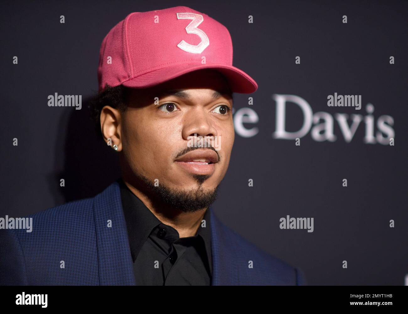 Chance the Rapper arrives at the Pre-Grammy Gala on Saturday, Feb. 4 ...