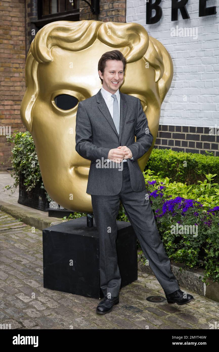Lee Ingleby poses for photographers upon arrival at the British Academy ...