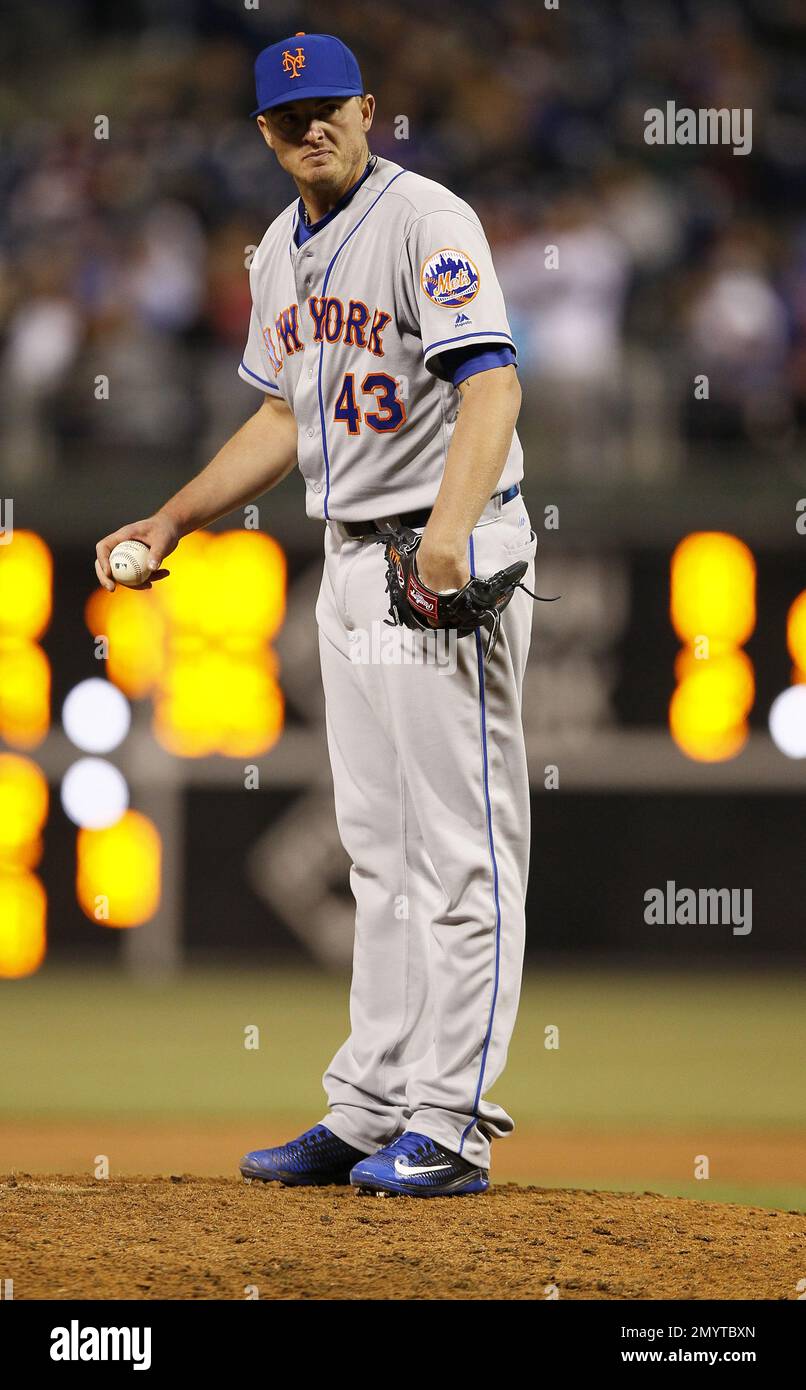New York Mets' Addison Reed is seen in action during a baseball game ...