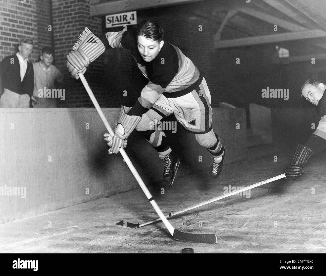 FILE - In this Oct. 24, 1935, file photo, Chicago Blackhawks' Tommy ...
