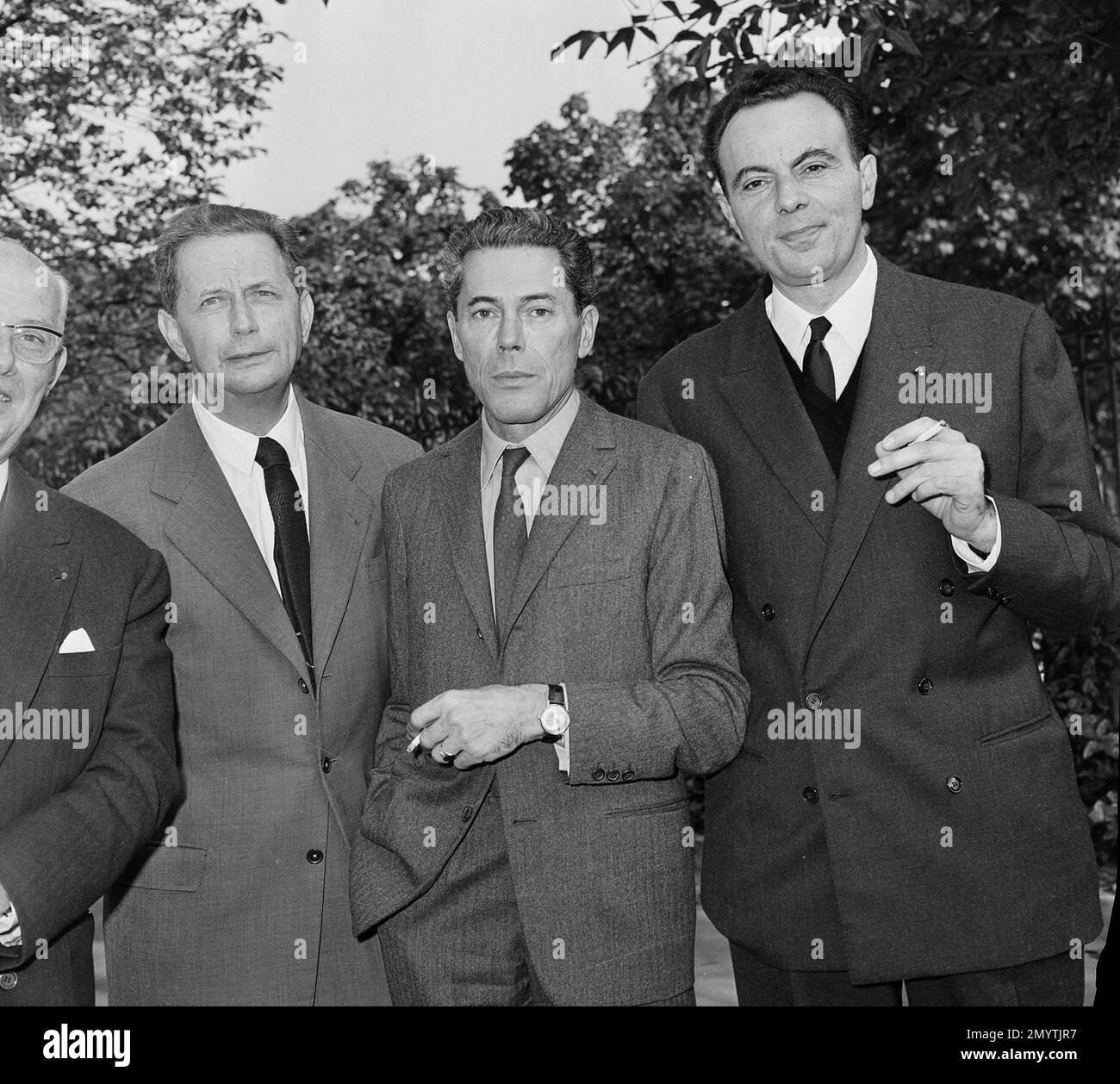 The three French professors that were jointly awarded the 1965 Nobel ...