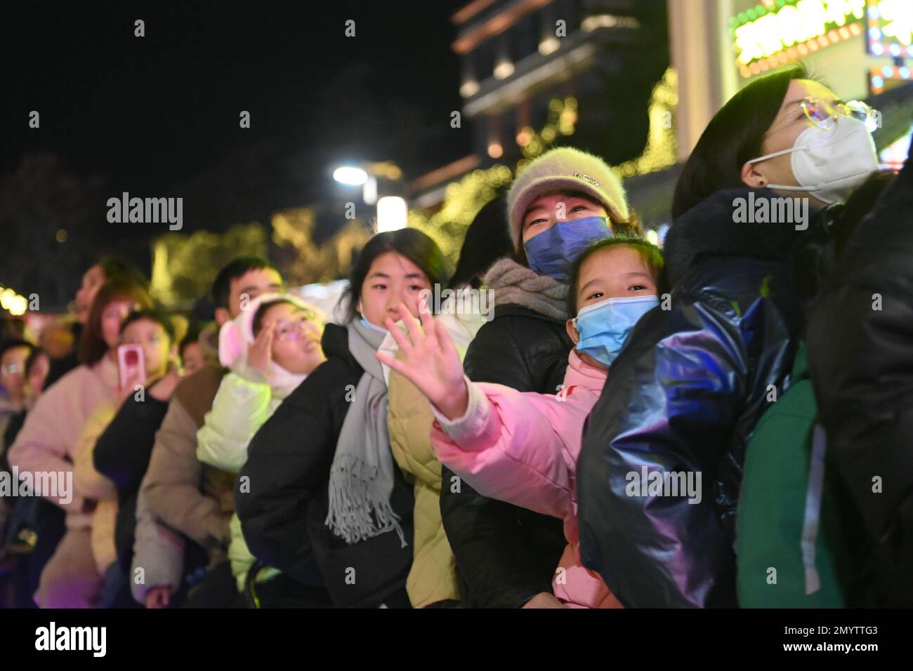 Anyang, China's Henan Province. 4th Feb, 2023. Tourists take a carriage ...