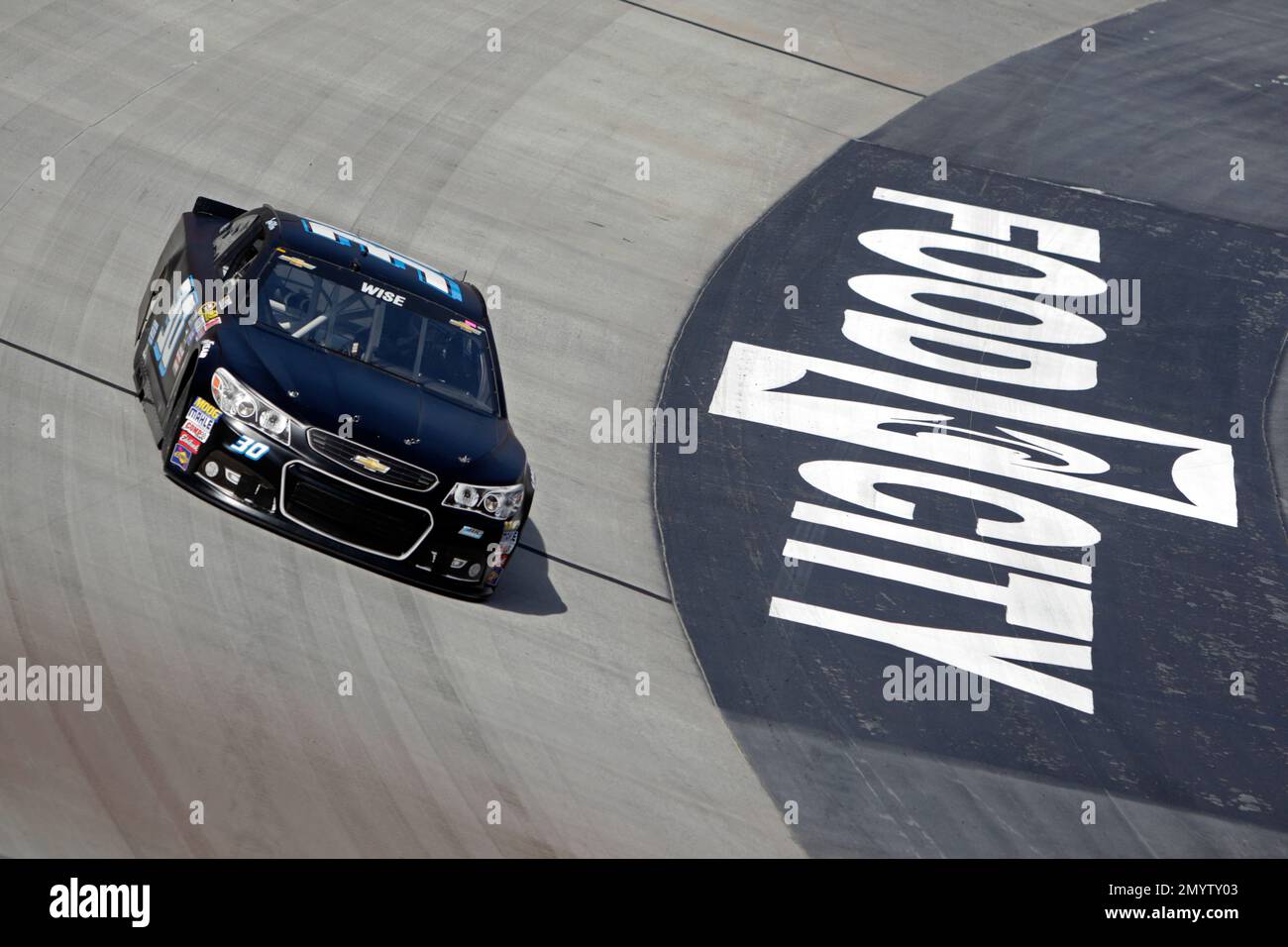 Sprint Cup Series driver Josh Wise (30) during practice for a NASCAR ...