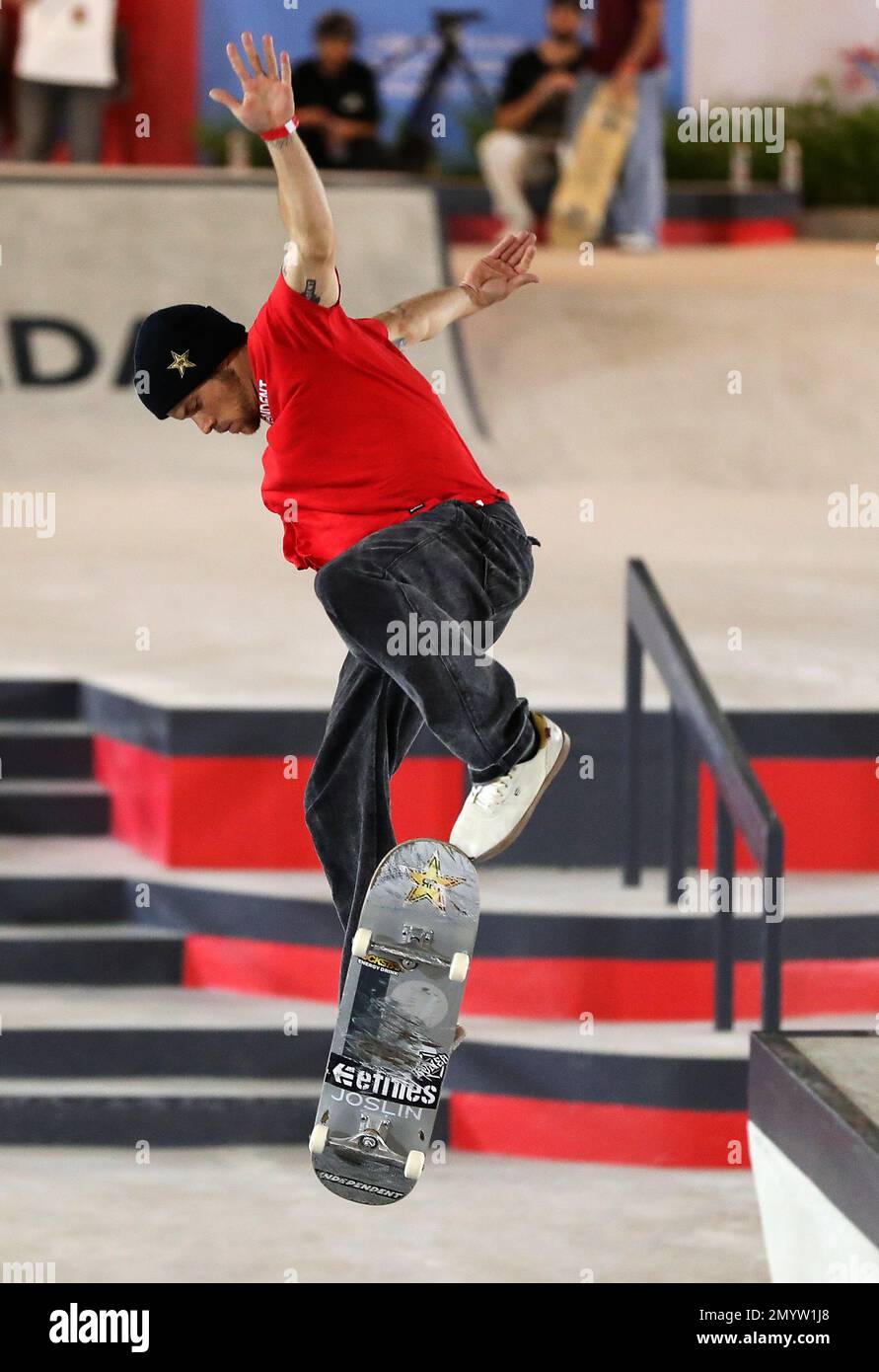 Sharjah, United Arab Emirates (UAE). 4th Feb, 2023. Chris Joslin of the ...