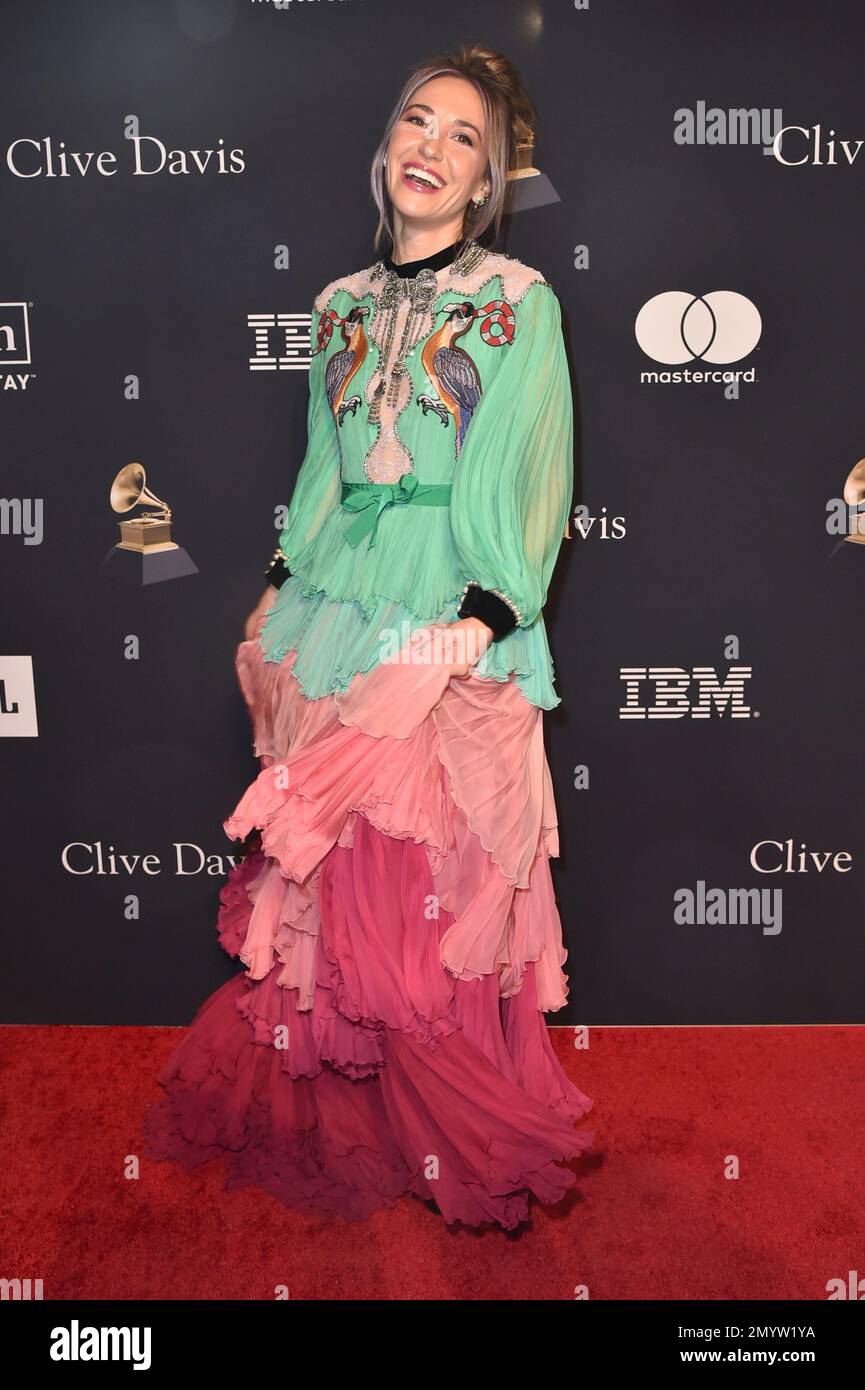Lauren Daigle arrives at the Pre-Grammy Gala on Saturday, Feb. 4, 2023 ...