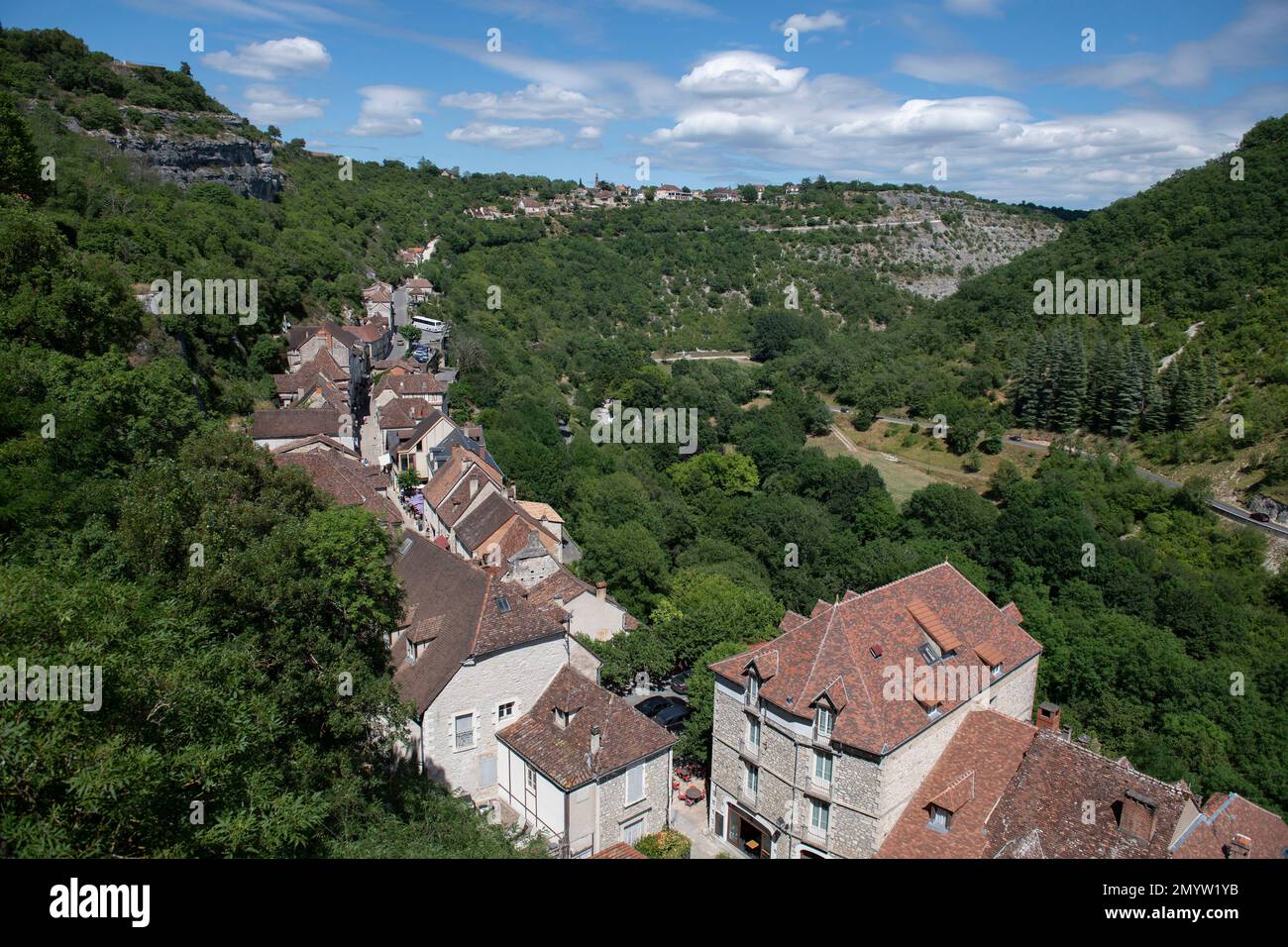 Rue de la Couronnerie, Rocamadour, UNESCO World Heritage Site, Lot ...