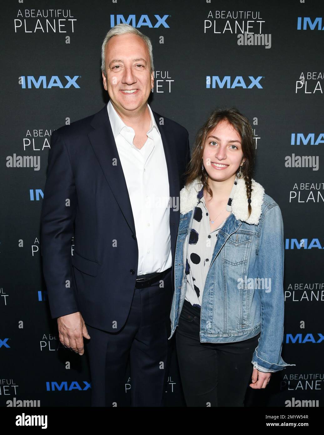 Former NASA Astronaut Mike Massimino and daughter attend the premiere ...