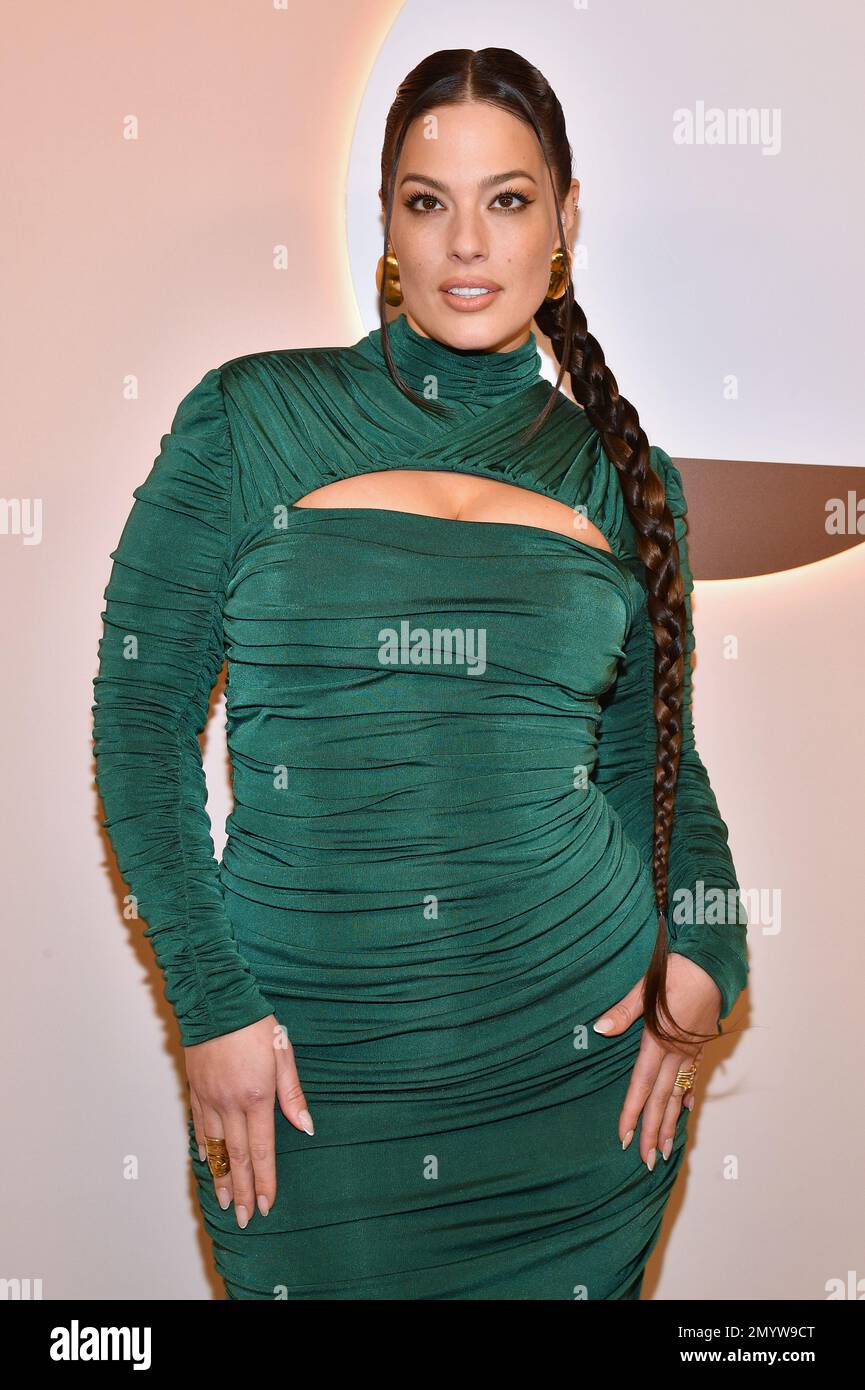 New York, USA. 4th Feb 2023. Model Ashley Graham attends the 2023 ...