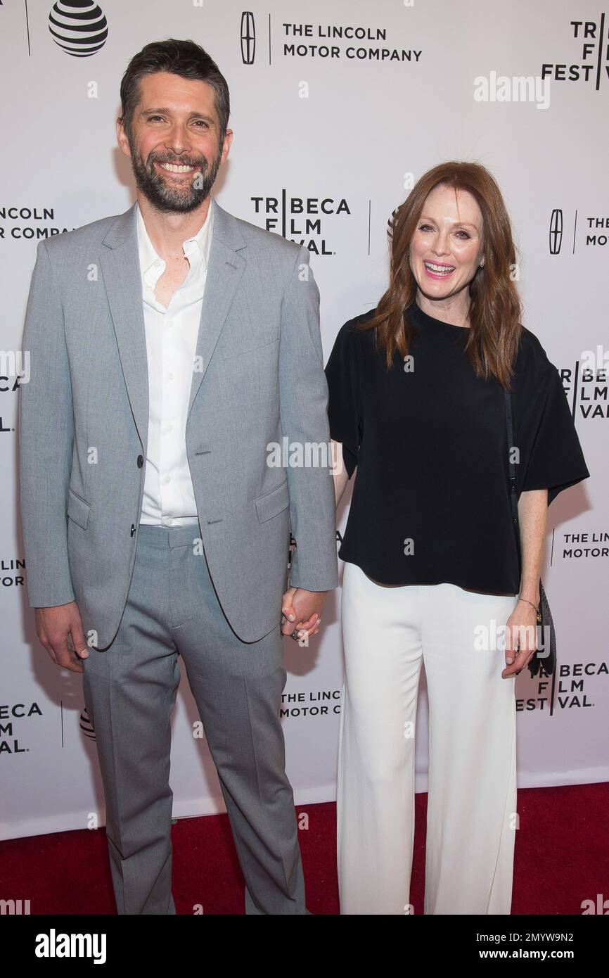Bart Freundlich and Julianne Moore attend the world premiere screening ...