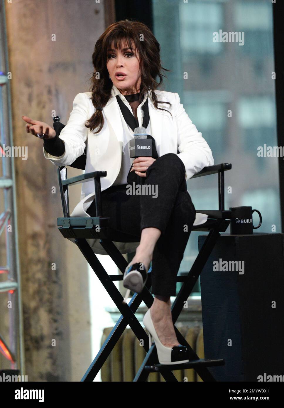 Singer Marie Osmond participates in AOL's BUILD Speaker Series to ...