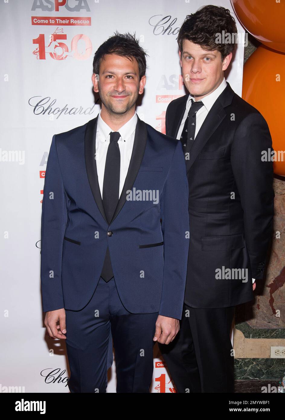 Paul Arnhold, left, and Wes Gordon attend ASPCA's 19th annual Bergh ...