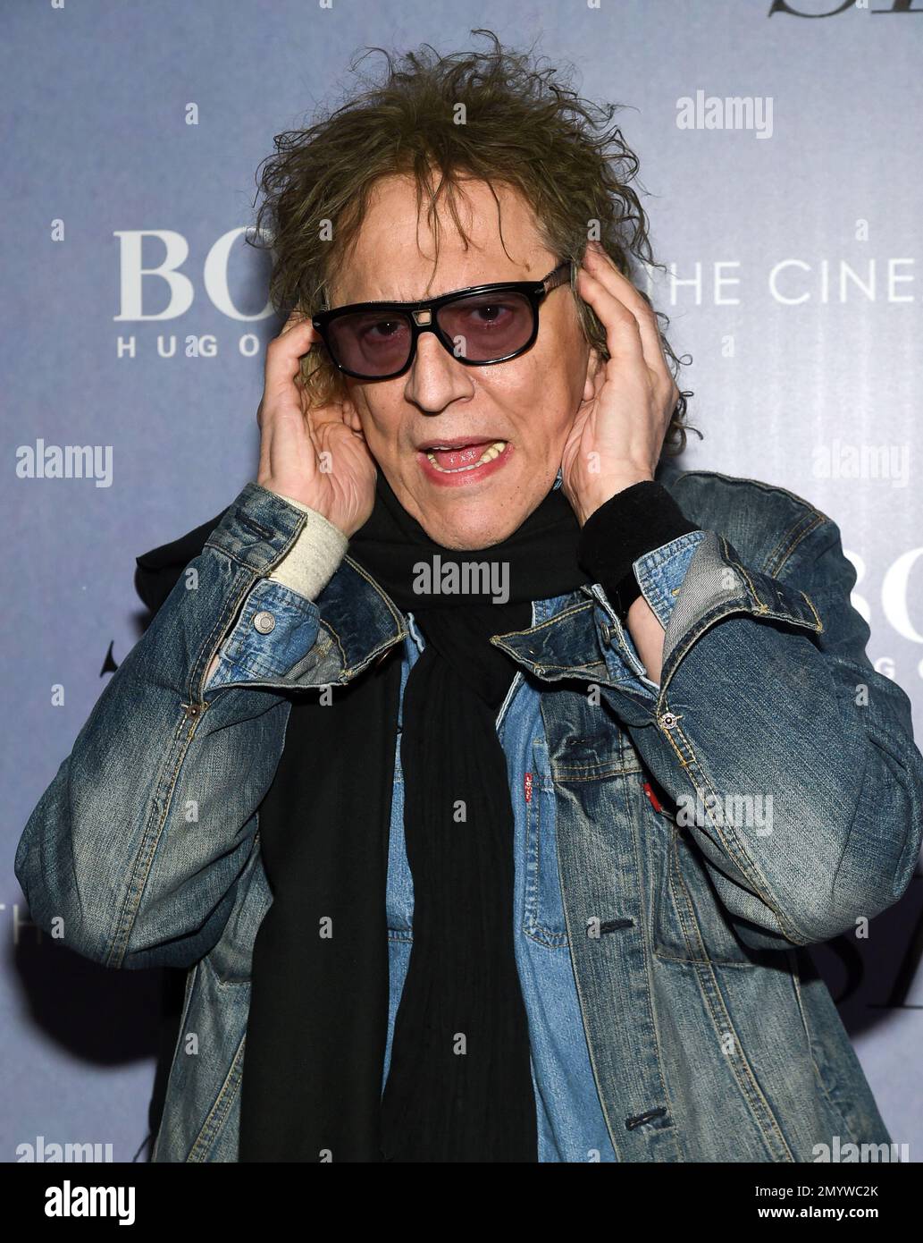 Photographer Mick Rock attends a special screening of "Sky", hosted by ...