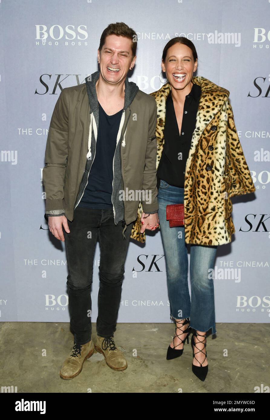 Singer Rob Thomas and wife Marisol Maldonado attend a special screening ...