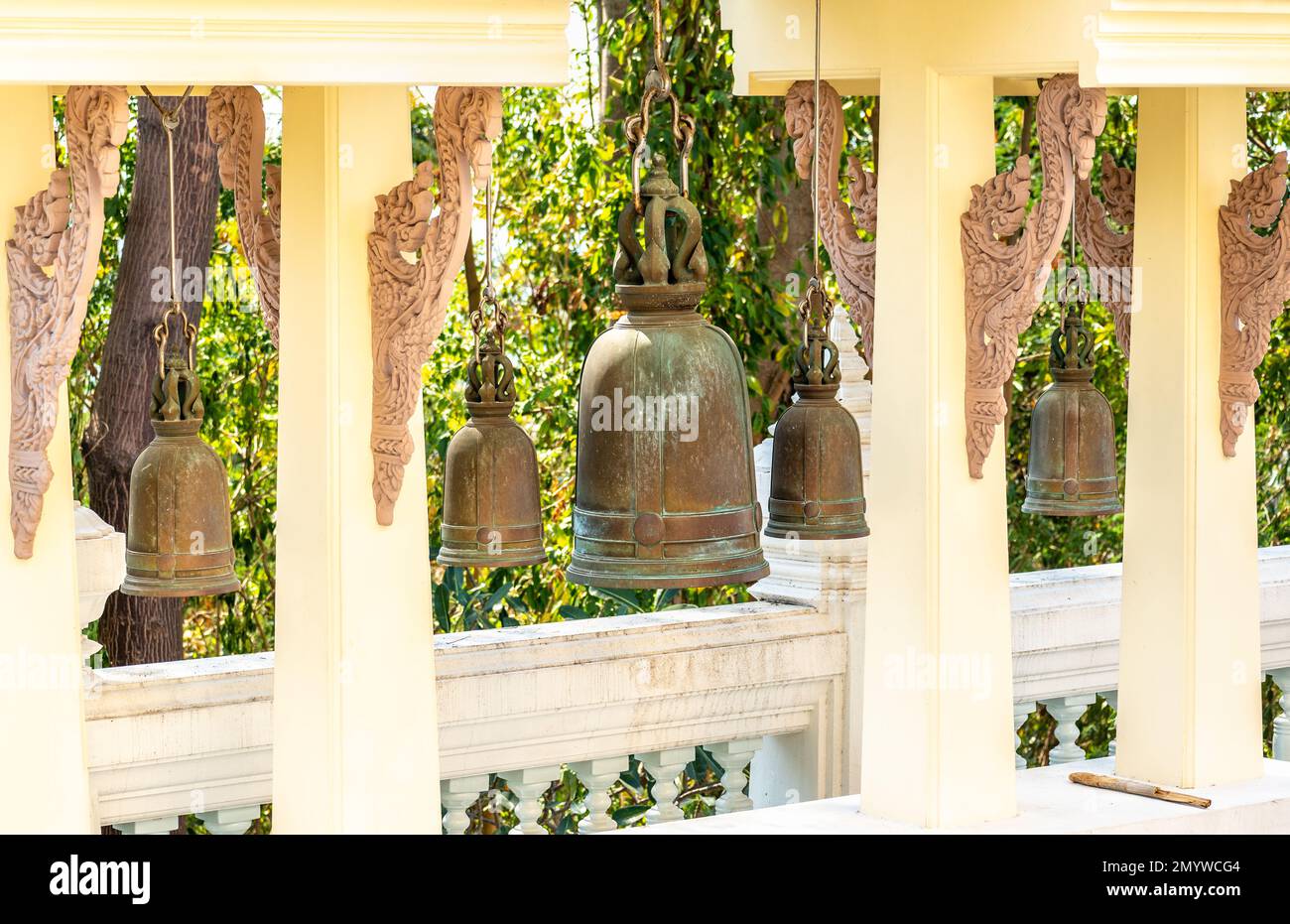 Buddhist temple bells. Buddhist Temple Prayer Wishing Bells. Details of ...